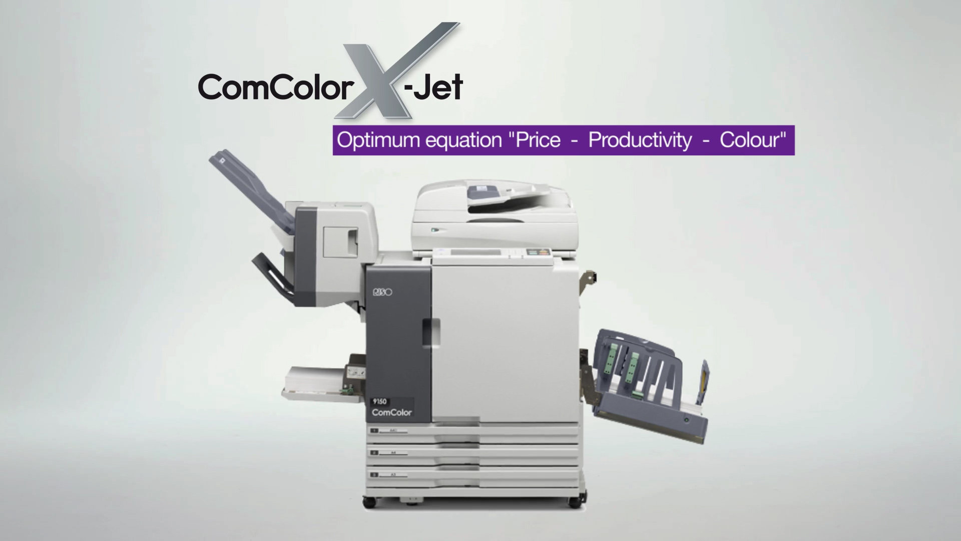 video produit Riso Comcolor - Bluevista